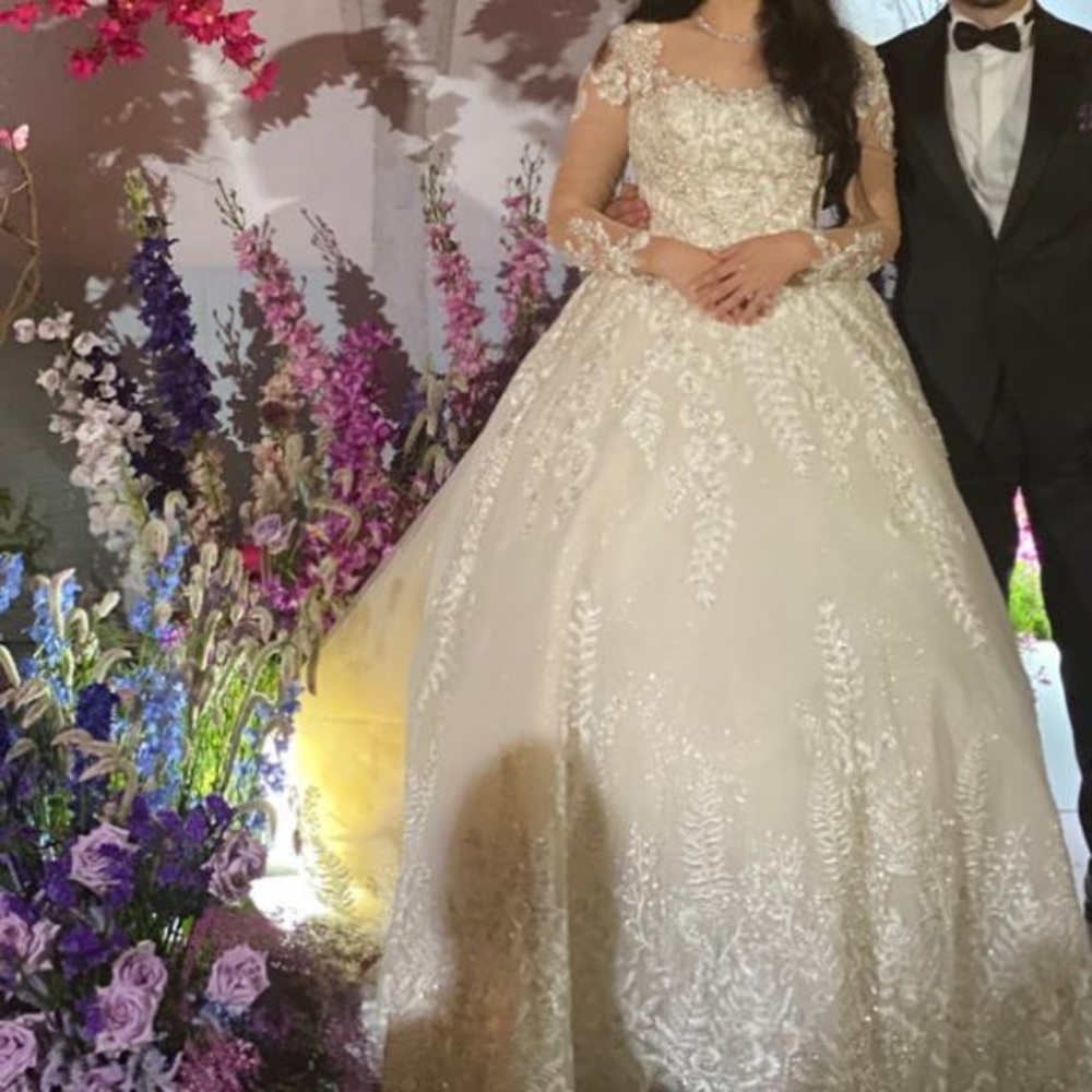 Dresses | Sena Masoud Bridal Gown In Champagne Color | Poshmark